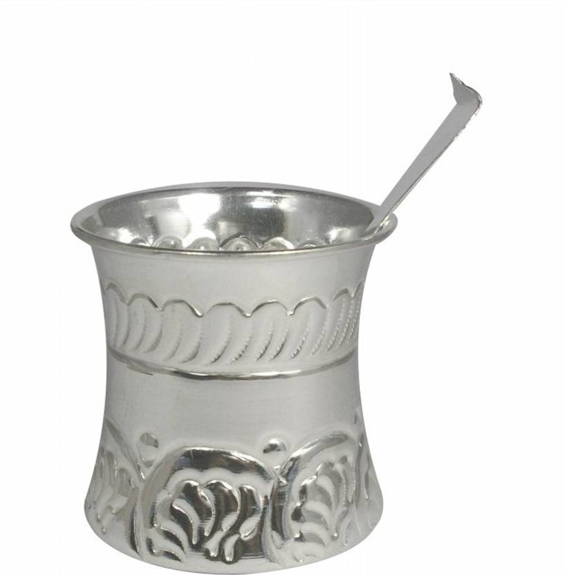 Dealsworld Silver panchapatra Set Decorative Showpiece - 5 cm Price in ...