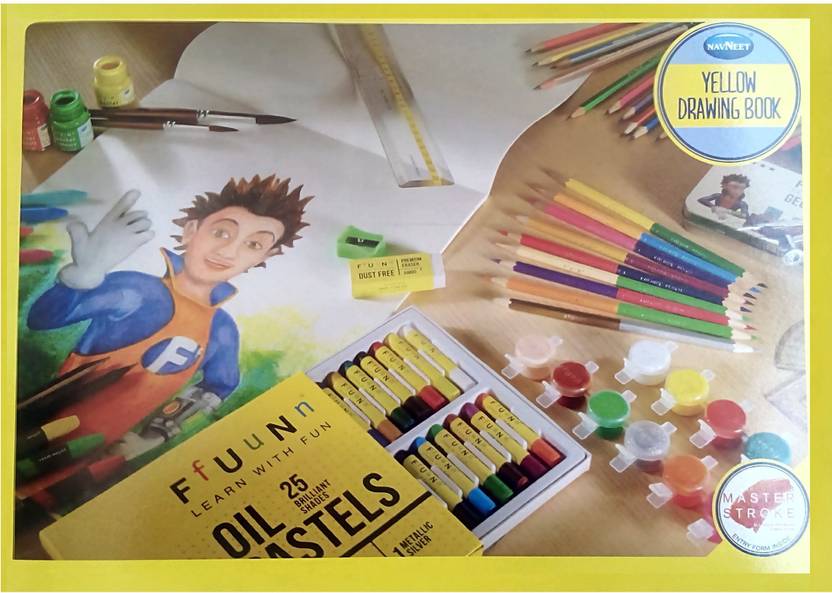 NAVNEET My Yellow Drawing Book Sketch Pad Price in India - Buy NAVNEET ...