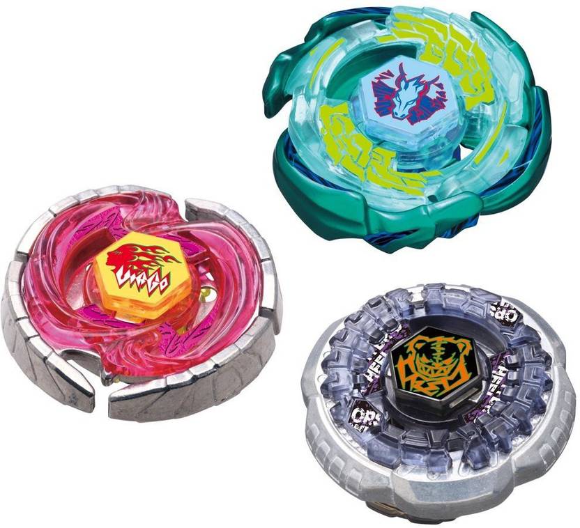 TAKARA TOMY Beyblades #BB75 Japanese Metal Fusion Entry Deck Set ...