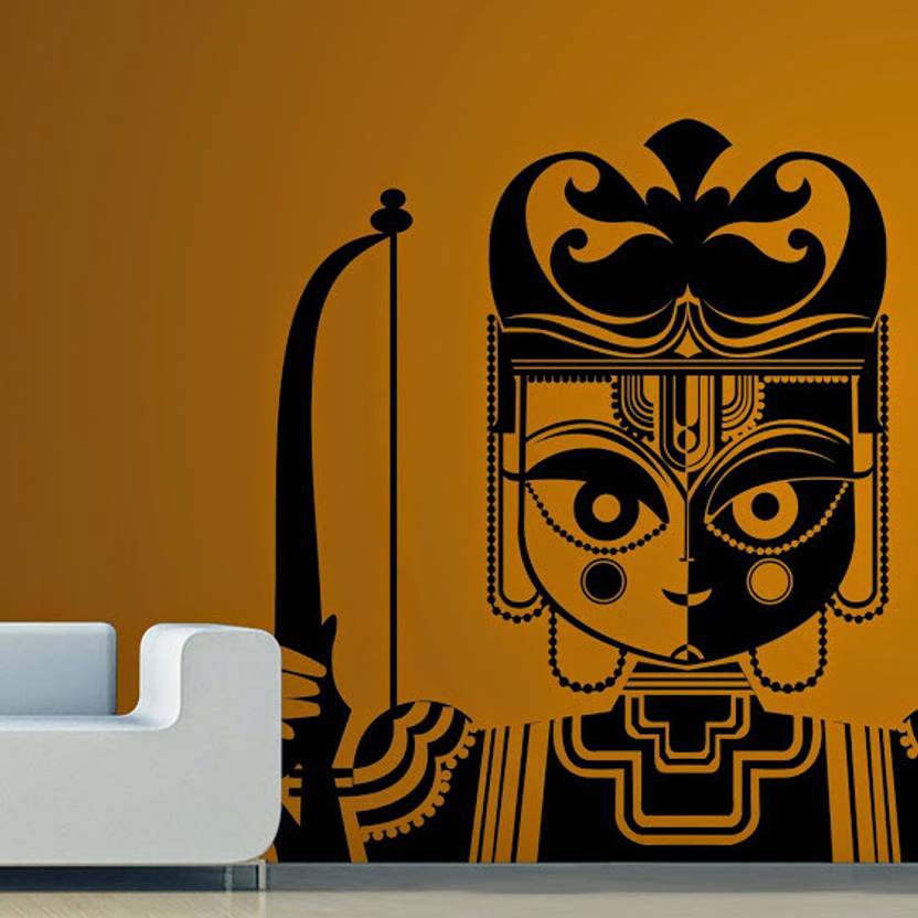 DeStudio 135 cm DeStudio Lord Rama Wall Stickers Size GIANT Removable ...