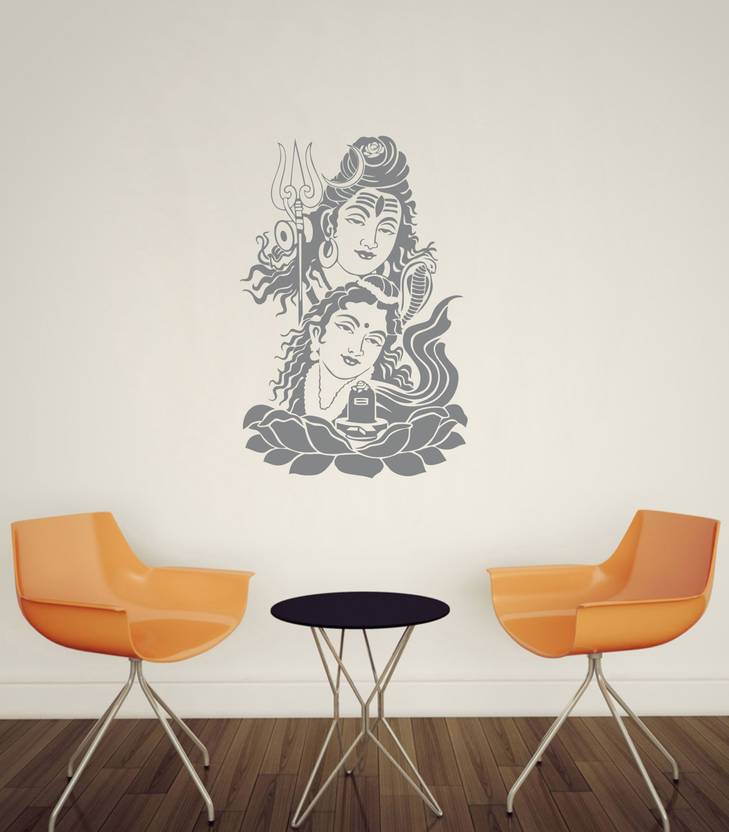 creatick Studio Creatick Studio Lord Shiva Wall Decal Extra Large Self ...