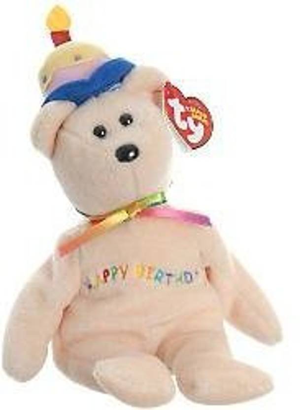 TY Beanie Babies Happy Birthday Bear - 25 inch - Beanie Babies Happy ...