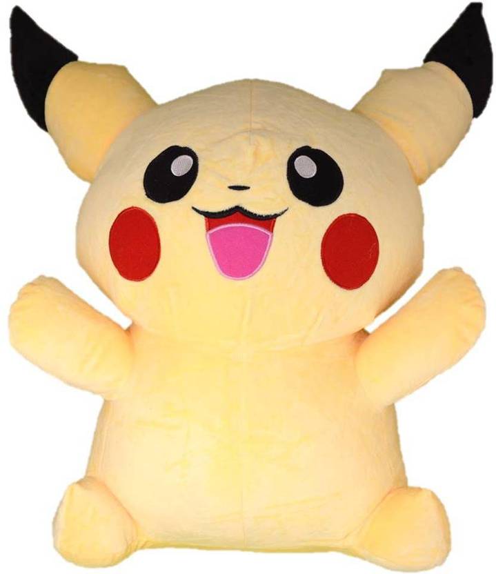 toyjoy Pikachu Pokemon Huge 2 feet Soft Plush Stuffed Toy - 60 cm ...