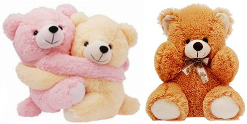 Tabby Cute and Soft Teddy Bear Combo - 45 cm - Cute and Soft Teddy Bear ...