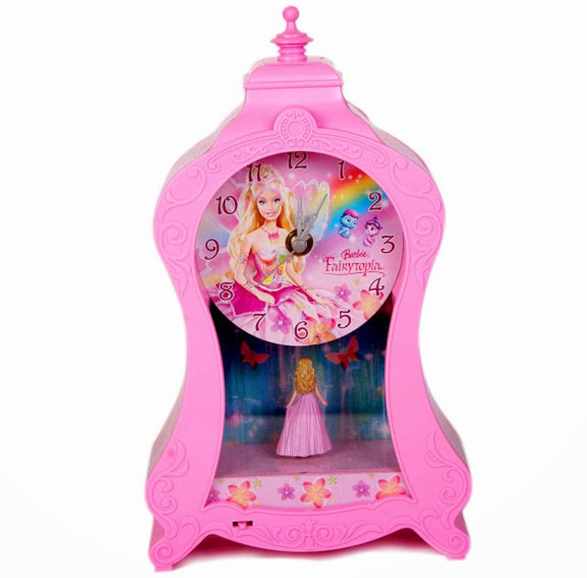 BARBIE Analog Pink Clock Price in India - Buy BARBIE Analog Pink Clock ...