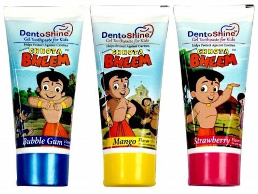 Dentoshine Chhota Bheem Toothpaste - Buy Baby Care Products in India ...