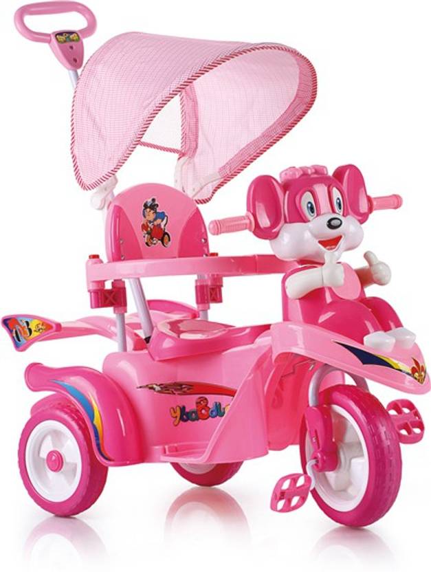 Toyhouse Cartoon Baby Scooty Style With Push Handle Steering System ...