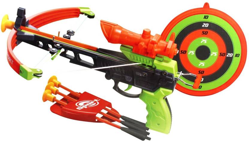 Kingsport Real Crossbow Action Toy Set for Kids Bows & Arrows - Real ...