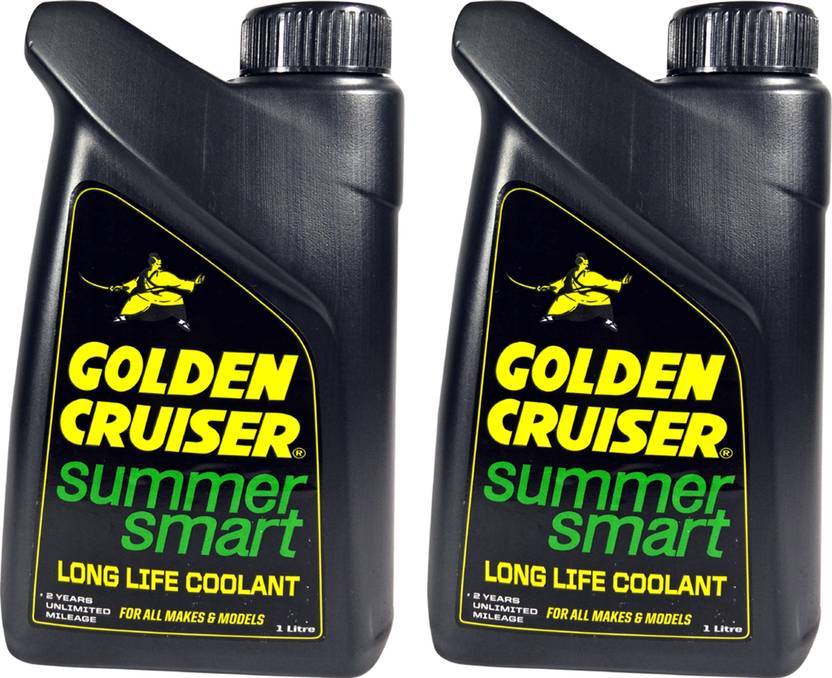 GOLDEN CRUISER SUMMER SMART COOLANT (Green) Synthetic Blend Engine Oil ...