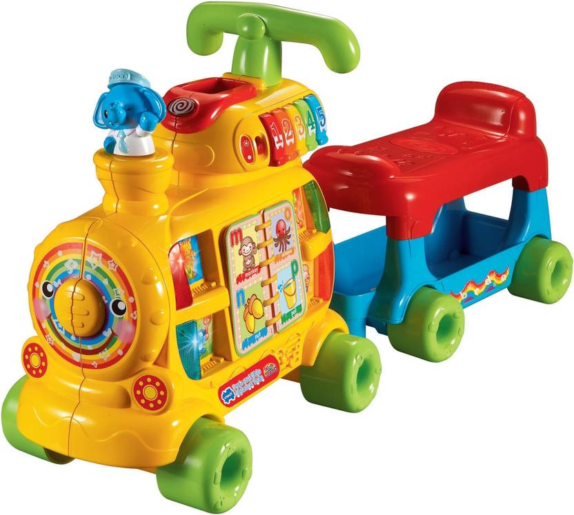 VTECH Push and Ride Alphabet Train - Push and Ride Alphabet Train ...