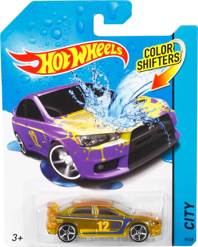 HOT WHEELS Color Shifters Lancer Evolution - Color Shifters Lancer ...