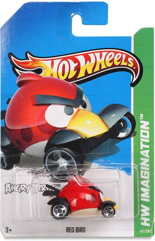 HOT WHEELS Angry Birds Red Bird HW Imagination - Angry Birds Red Bird ...