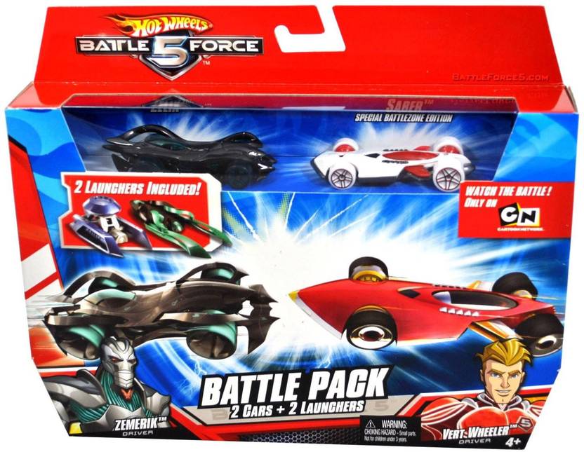 HOT WHEELS Battle Force 5 Battle Talking Zelix Zemerik - Battle Force 5 ...