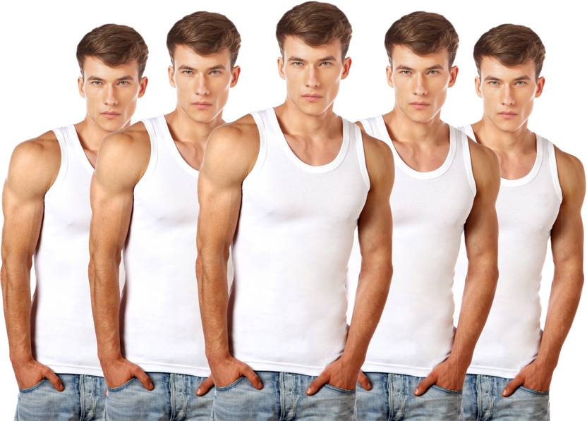 ESSA Men Vest - Buy white ESSA Men Vest Online at Best Prices in India ...