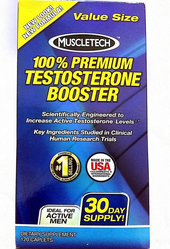 Muscletech 100% Premium Testosterone Booster Price in India - Buy ...