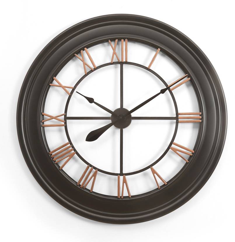 @home Analog 80 cm X 80 cm Wall Clock Price in India - Buy @home Analog ...