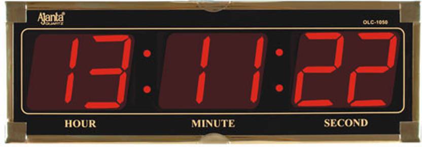 AJANTA Digital Wall Clock Price in India - Buy AJANTA Digital Wall ...