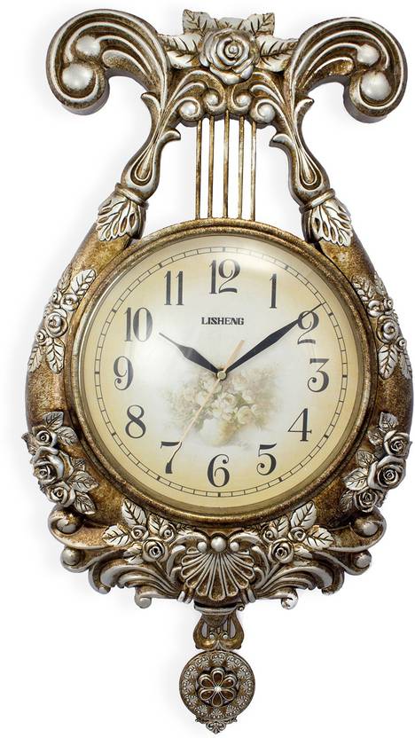 Lisheng Analog 65 cm X 34 cm Wall Clock Price in India - Buy Lisheng ...