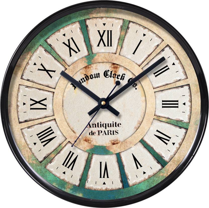 RANDOM Analog 28 cm X 5.08 cm Wall Clock Price in India - Buy RANDOM ...