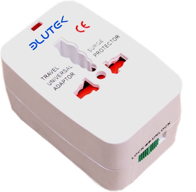 blutek Universal Worldwide Adaptor Off White - Price in India ...