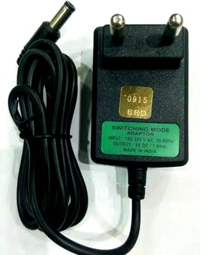 ERD 9V-1A SMPS ADAPTOR Worldwide Adaptor Black - Price in India ...