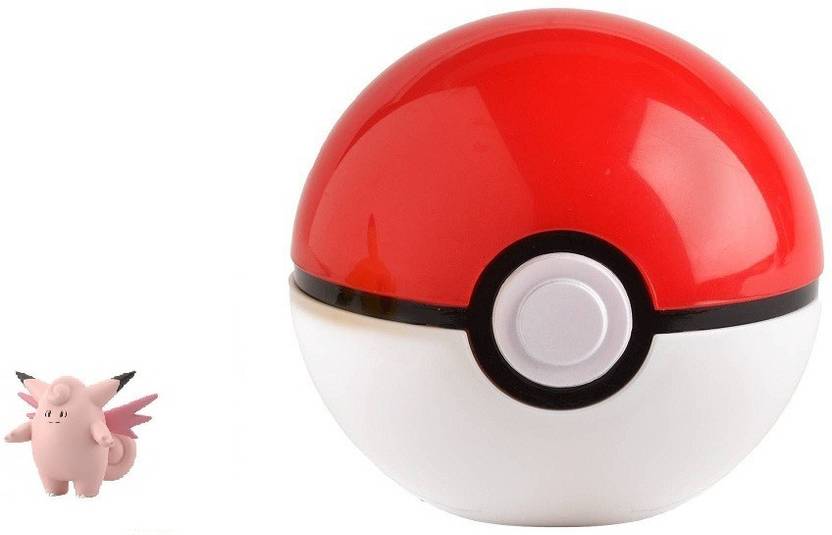 FOZZO-SK New Catch Pokemon Poke Ball with Tiny Figure Random kids anime ...