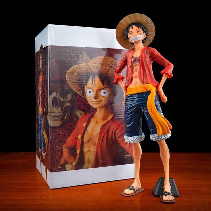 AZYASCO Anime One Piece D. Luffy PVC Action Figure 2 Face Changing ...