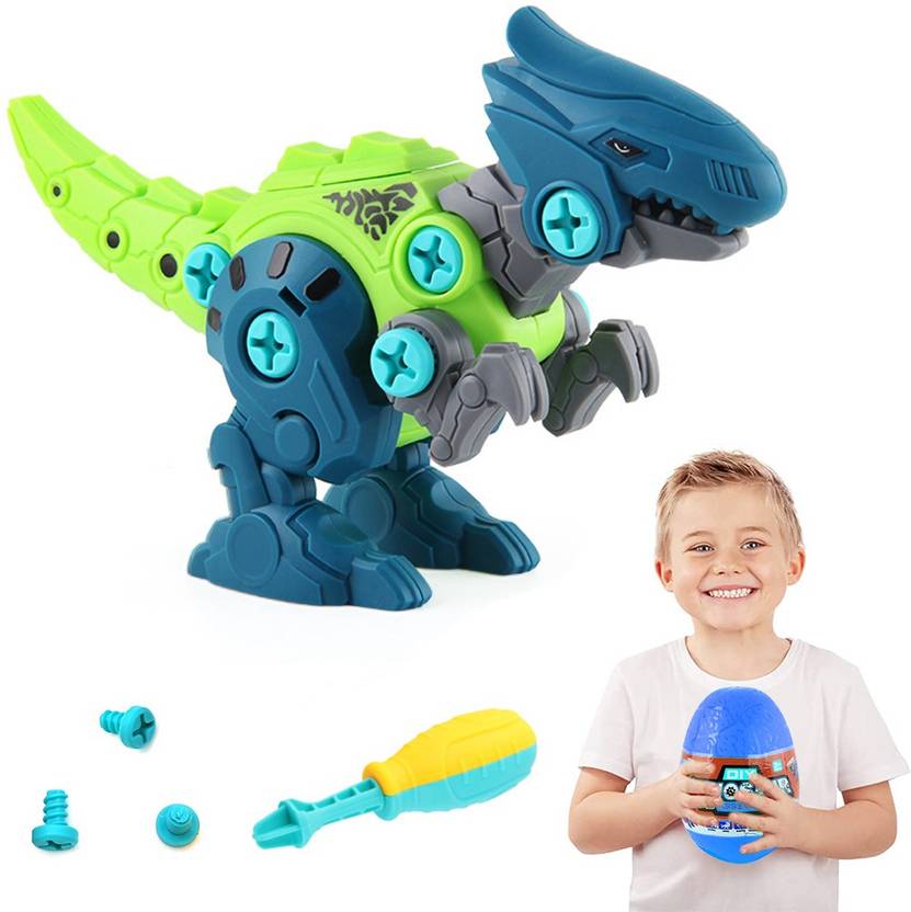 PATPAT Dinosaur Toys for Kids STEM Construction Building Toys for Kids ...