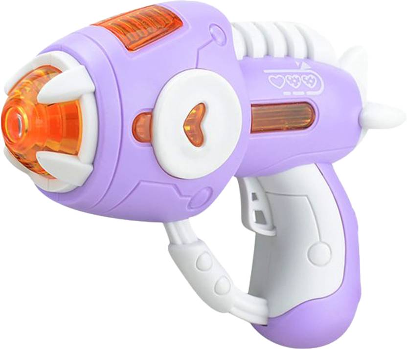 WISHKEY Electric Space Image Projection Toy Gun with Flashing Lights ...
