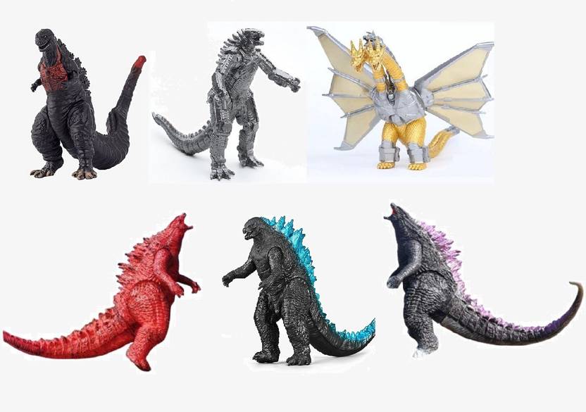 Delite Legend GODZILLA Mystery Evolution Box King of Monsters 6 Toys ...