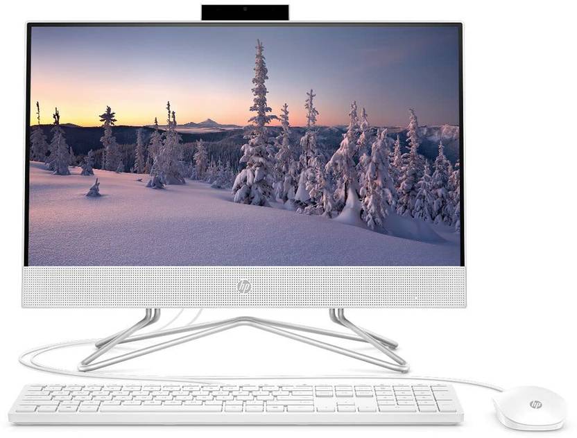 HP All-in-One Ryzen 3 Dual Core (4 GB DDR4/512 GB SSD/Windows 11 Home ...