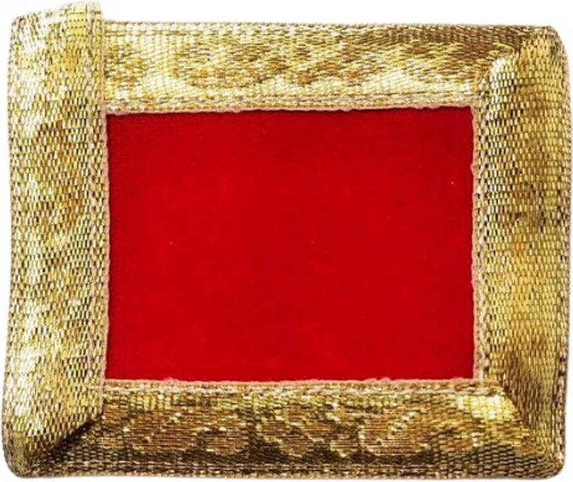Gopal G Traders Asan Puja Size 15*20 Cm, Pooja Asan, Red Pooja Asana ...