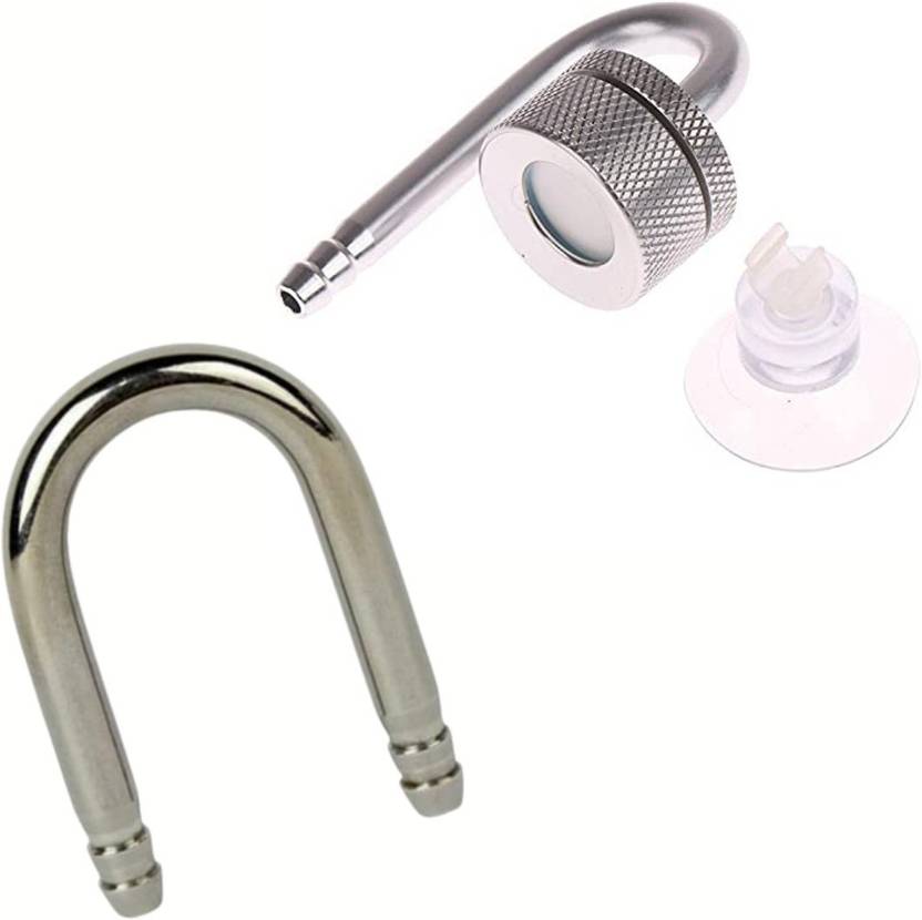 VAYINATO Fish Tank Stainless Steel Co2 Diffuser U Bend with Sucker & 2 ...