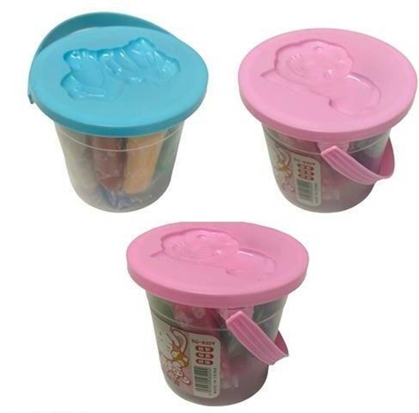 festaceleb traders Premium Clay Bucket of 36 Clay Stick Art &Craft ...