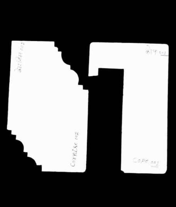 RAVIKANOJIYA pop farma Cope 001+Cornise 002 for False ceiling design ...