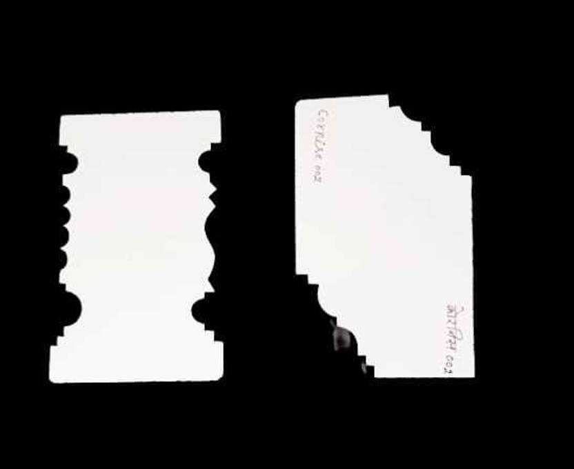 RAVIKANOJIYA pop farma Cornise 002+Round(GOLA) 001 for False ceiling ...