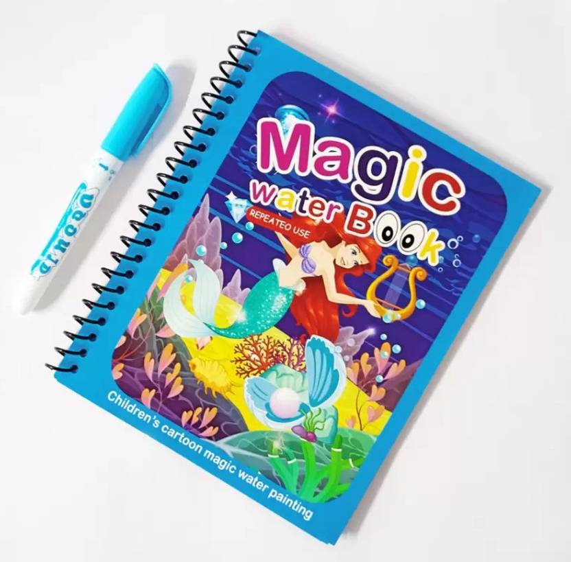 Flipkart.com | Kidology Magic Water Coloring Book, Magic Water Drawing ...