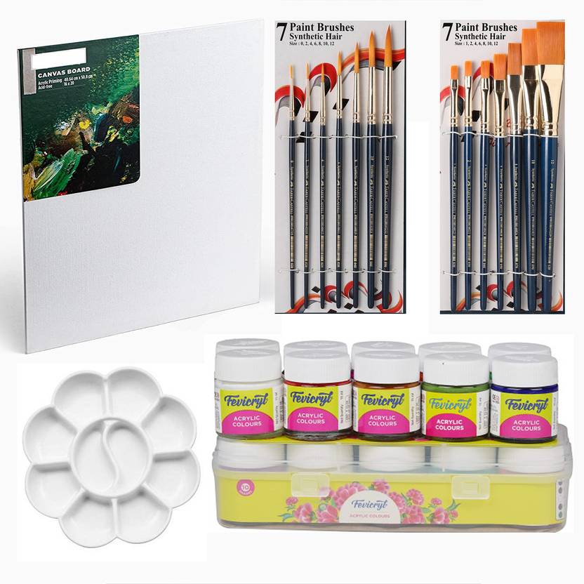 Flipkart.com | YAKONDA Painting Kit/Drowing Kit/Poster Colours Kit ...