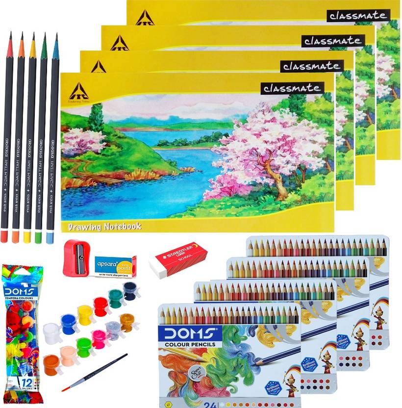 Flipkart.com | YAKONDA activity art set Kit - Gift Pack | Painting Kit ...