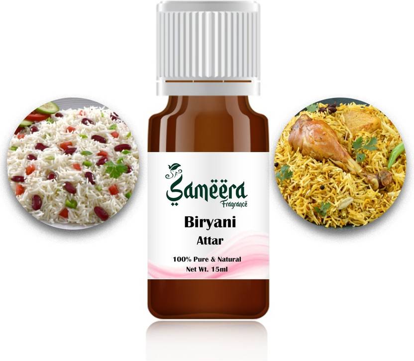 Sameera Biryani Attar (Edible Grade) 15ml For Biryani, Polao, Ice Cream ...