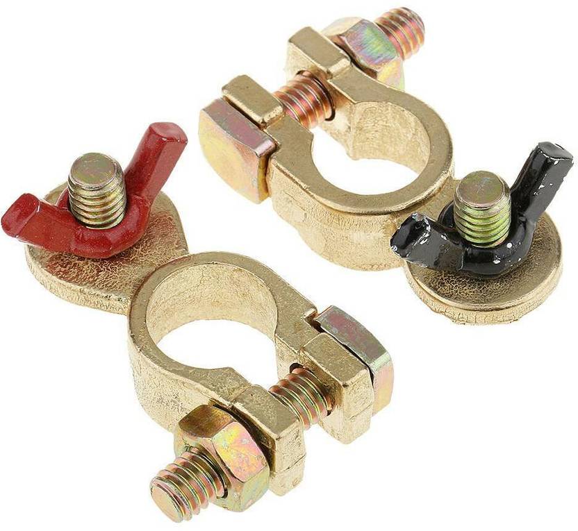BNF 1 Piece Positive Battery Clamp1 Piece Negative Battery Clamp Combo ...