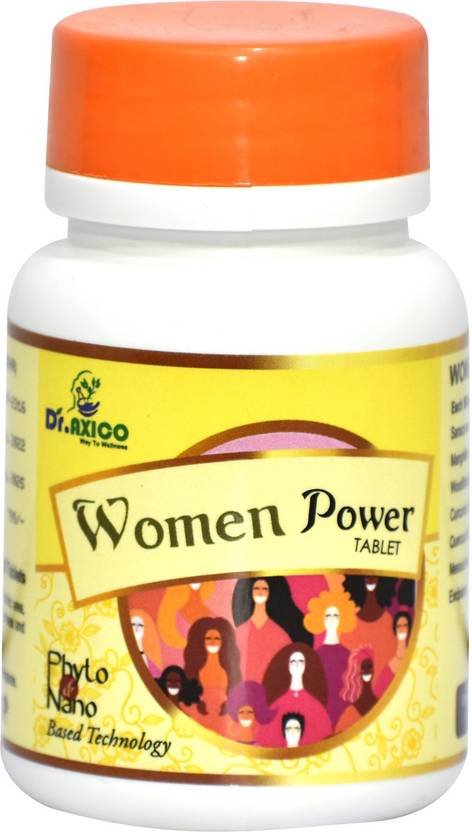 Dr.Axico Women Power Tablet Help in White Discharge, Back Pain, Pelvic ...