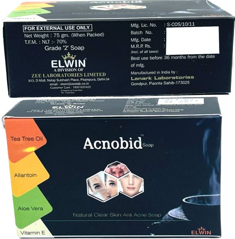 ZEE DRUGS Acnobid Soap Anti Acne Soap. Price in India - Buy ZEE DRUGS ...