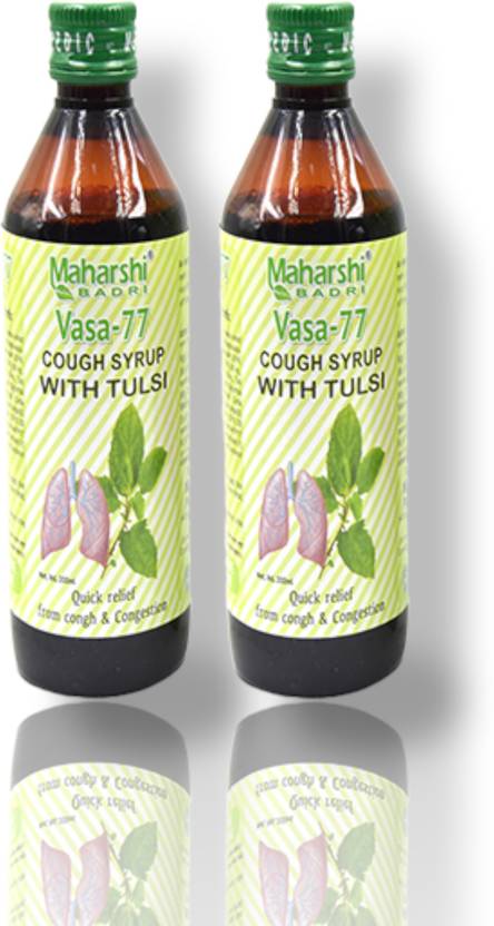 Maharshibadri Vasa-77 Cough Syrup (Pack of 200ml*2) Price in India ...