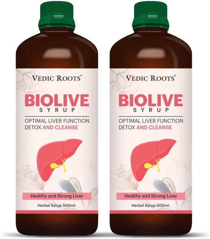 Vedic Roots Biolive Ayurvedic Fatty Liver Medicine Tonic,Jaundice ...