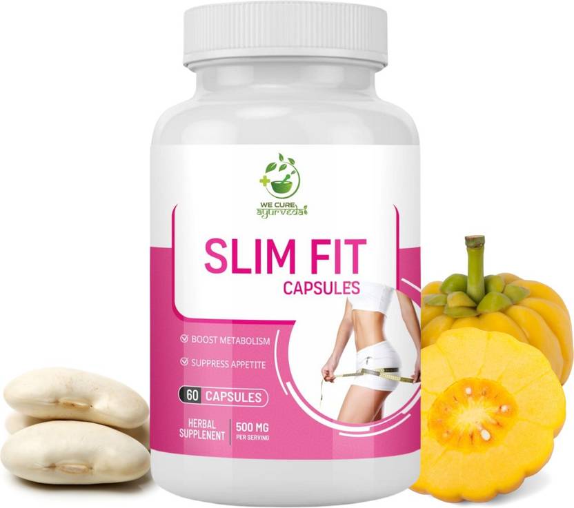 wecureayurveda Slim fit Capsule with fucoxanthin, mamba keto advanced fat burner 60 capsules ...