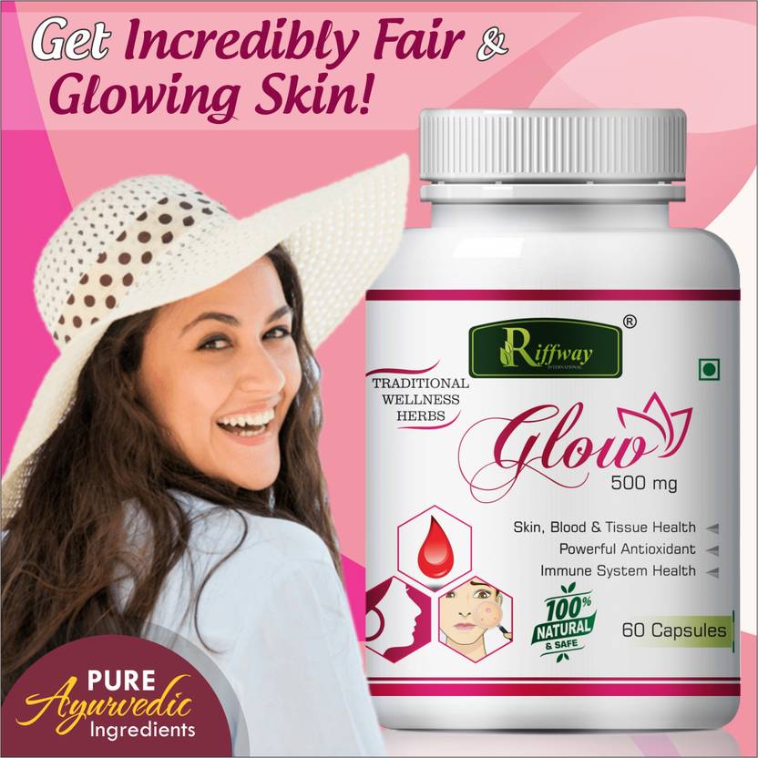 Riffway Glow Health Supplement : Skin Capsule Prevents Dark Spots ...
