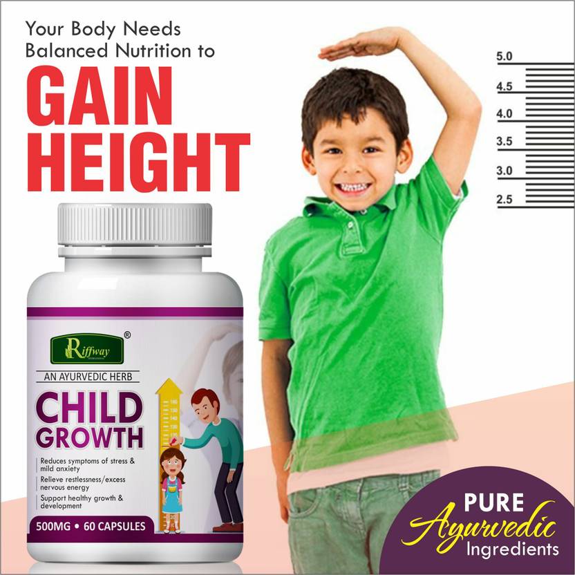 Riffway Child Growth Health Capsules | Height Capsule For Development ...