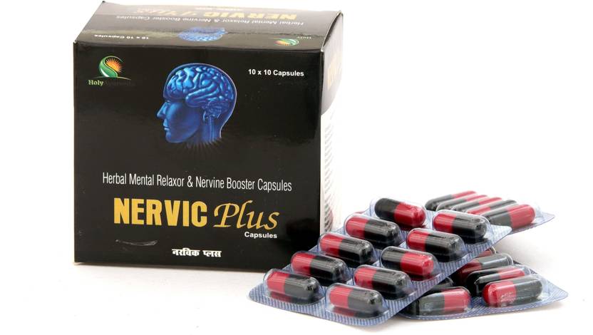 NORTH INDIA PHARMA Nervic Plus Capsules Relax and Tone up the entire ...
