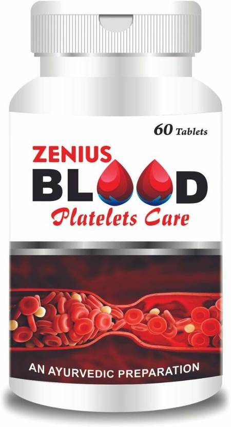 Zenius Blood platelets care tablet | Releases necessary elements to ...